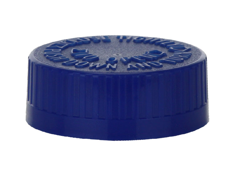 McKernan.com.mx: 38/400 Blue Child Resistant Caps