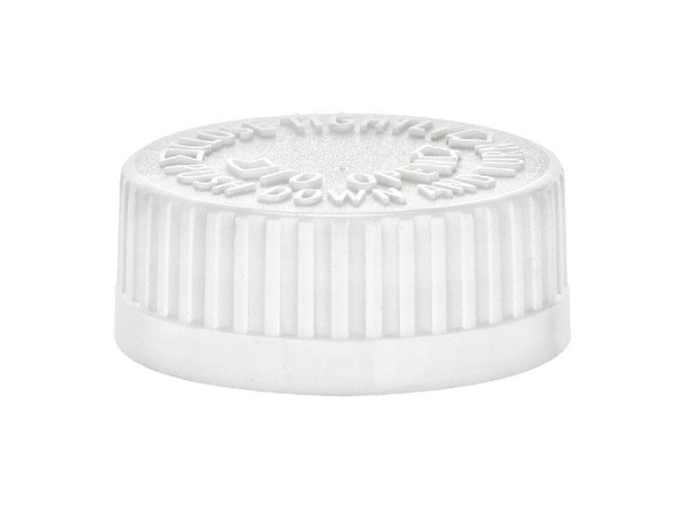 McKernan.com.mx: 38/400 White Child Resistant Caps