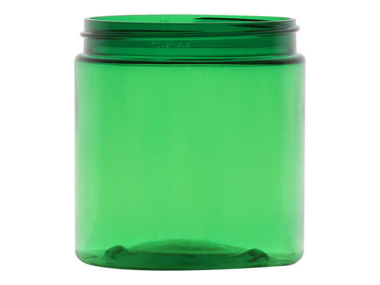 McKernan.com.mx: 8 oz Green Plastic Jars